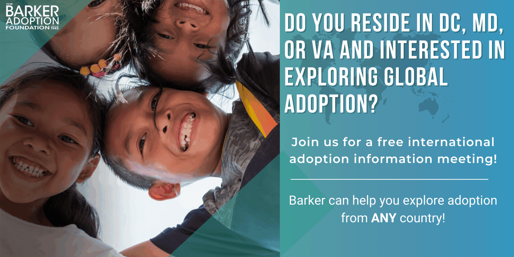 Adoption Agency Bethesda, MD | Barker Adoption Foundation